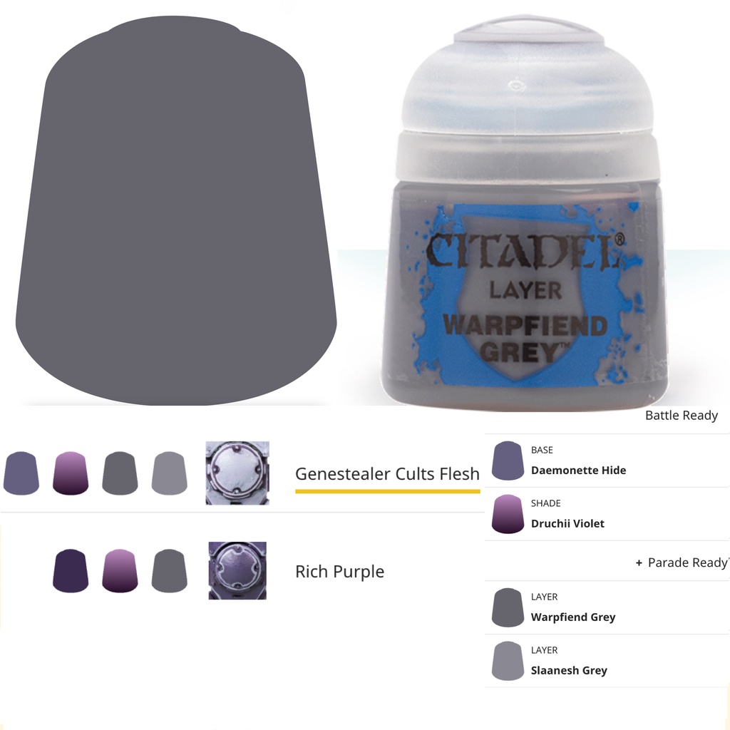 CITADEL COLOUR: LAYER SET 1 สีอะคริลิคสูตรน้ำ กลุ่มสีเลเยอร์ | Shopee ...