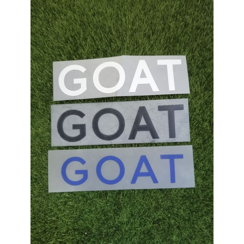 Ligue 1 GOAT Sponsor Patch เหล็กถ่ายเทความร้อนบนป้ายแพทช์ฟุตบอล ...