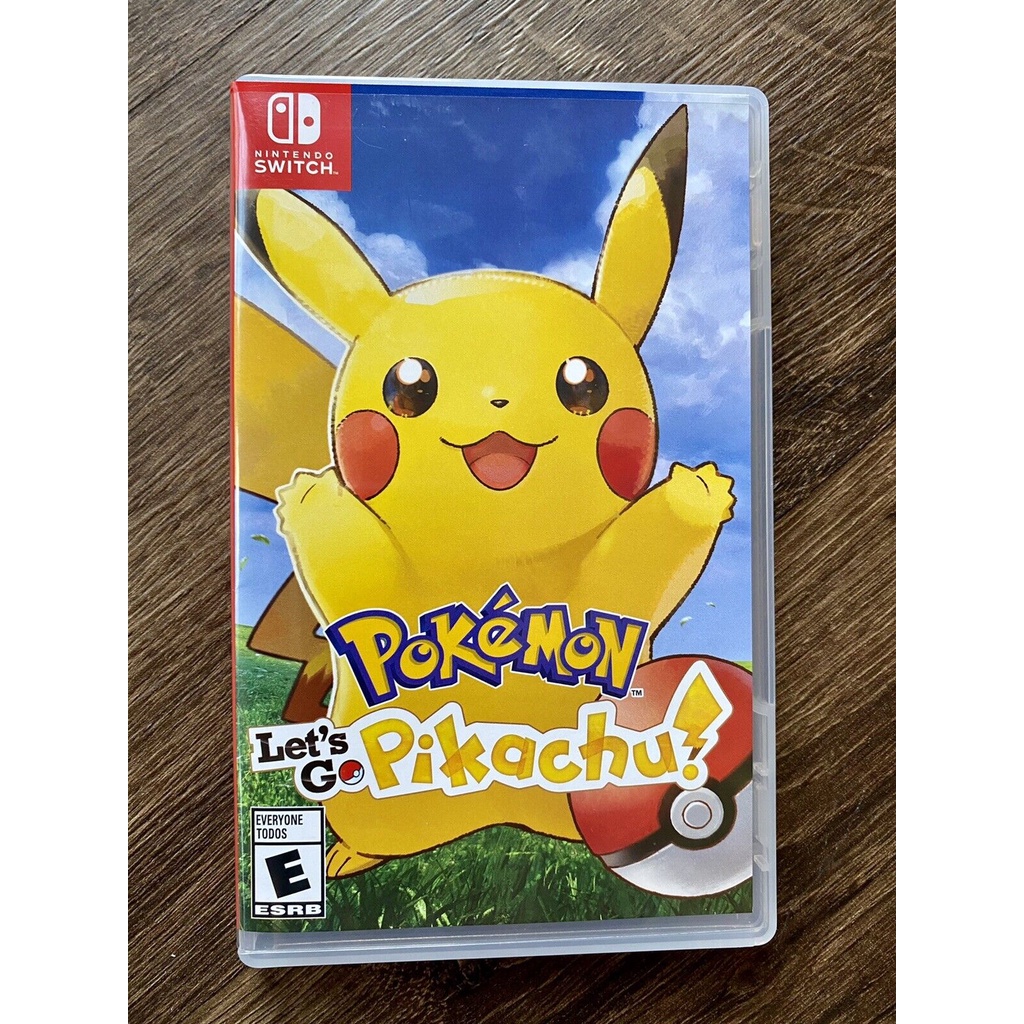 Nintendo Switch Pokemon Let's Go Pikachu US Asia | Shopee Thailand