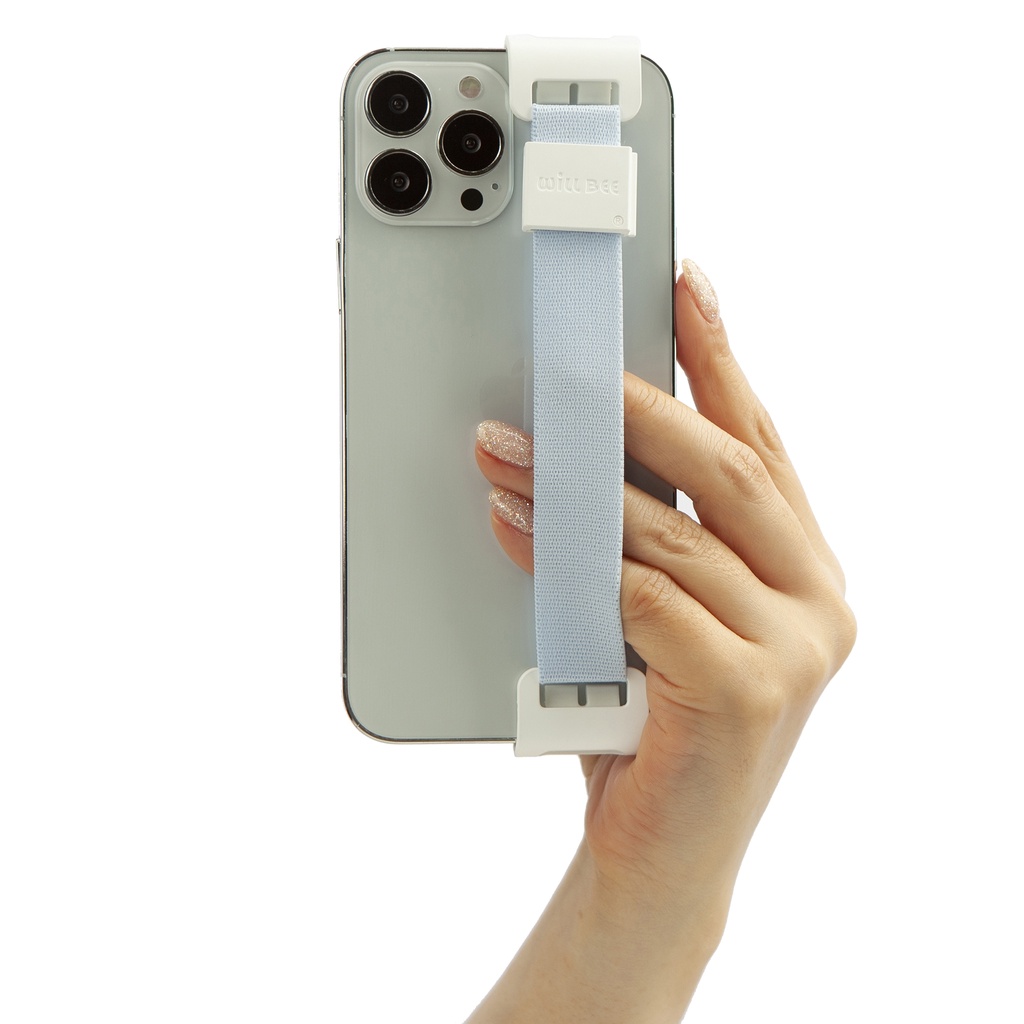 WiLLBee CLIPON Block Mini - สายคล้องมือแบบปรับความยาวได้สำหรับโทรศัพท์และเครื่องอ่านอีบุ๊ก ...