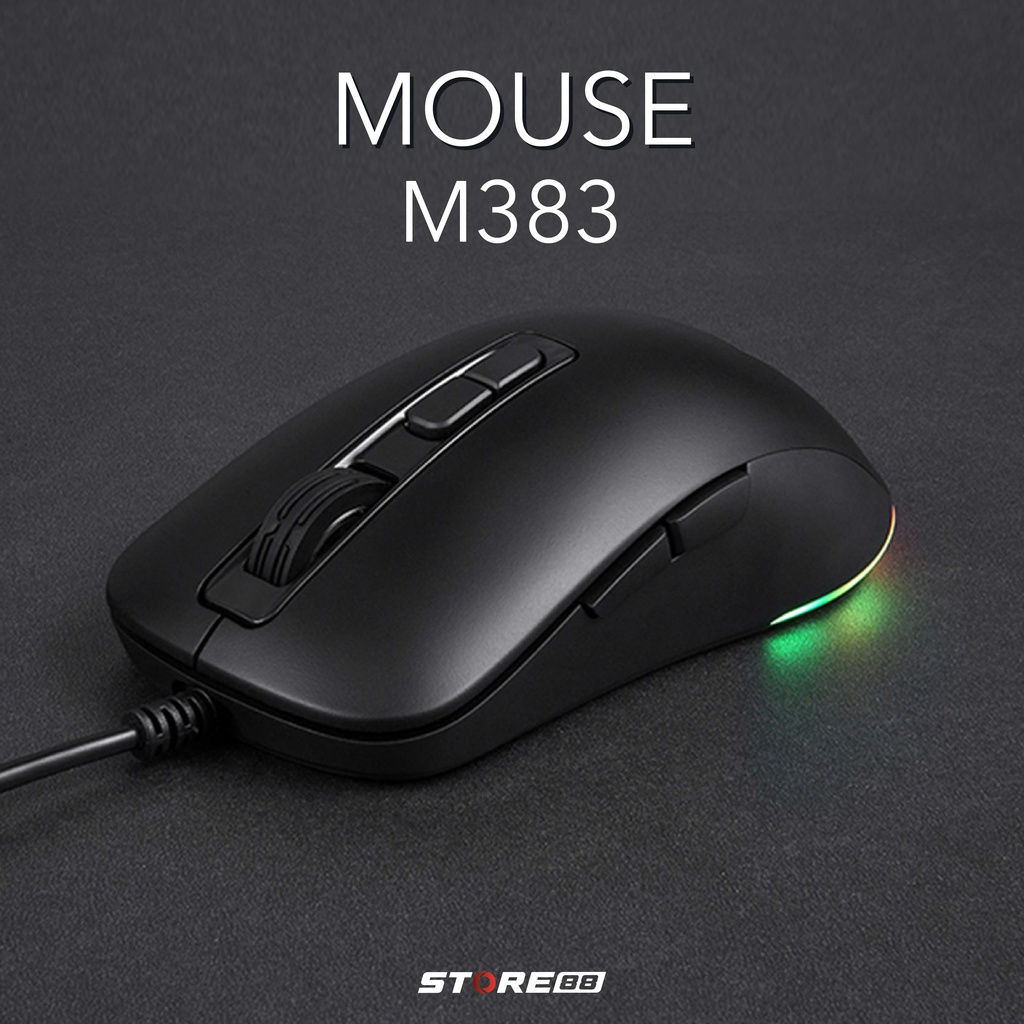 เมาส์ M383(G7_176)7 Buttons USB Wired Mouse for Computer Gamer Luminous ...