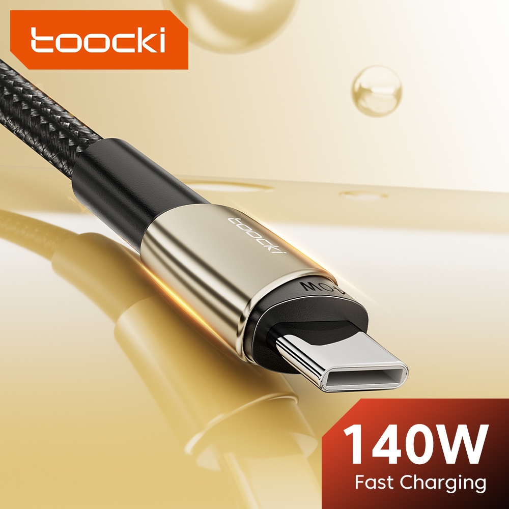 Toocki 140W PD 3.1 สายชาร์จ Type C เป็น Type C 7A แฟลชชาร์จ USB-C เป็น ...