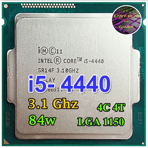 ⚡️CPU Intel Core i5-4440 4คอ4เทรด 84W LGA 1150 ฟรีซิลิโคน1ซอง i5 4440 ...