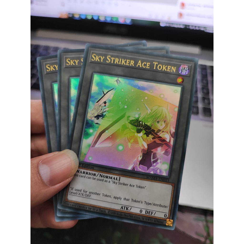 [Yugioh Funny Shop] การ์ด Sky Striker Ace Token 1 - MAMA-EN013 - Ultra ...