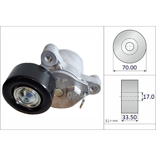 ลูกรอกสายพานหน้าเครื่อง NISSAN X-TRAIL T32 2013- SERENA C26 2010- MR20 ...