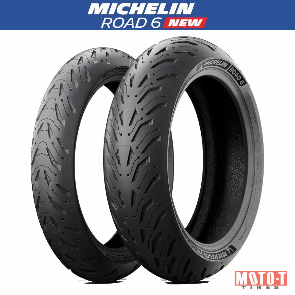 New ! ยางมอเตอร์ไซค์ Michelin Road 6 | Shopee Thailand