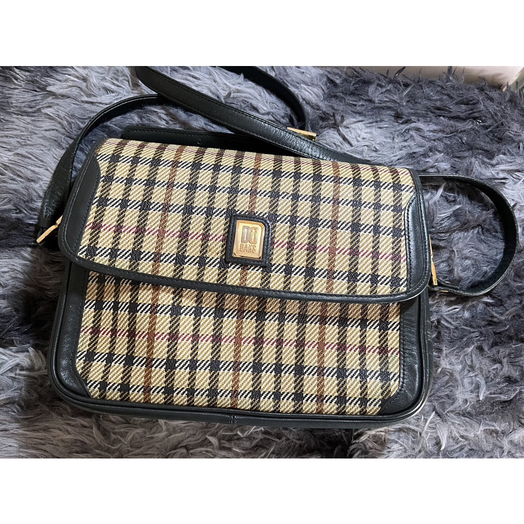 กระเป๋าสะพายมือ2 CrossBodyได้ แบรนด์ DAKS LONDONแท้ | Shopee Thailand