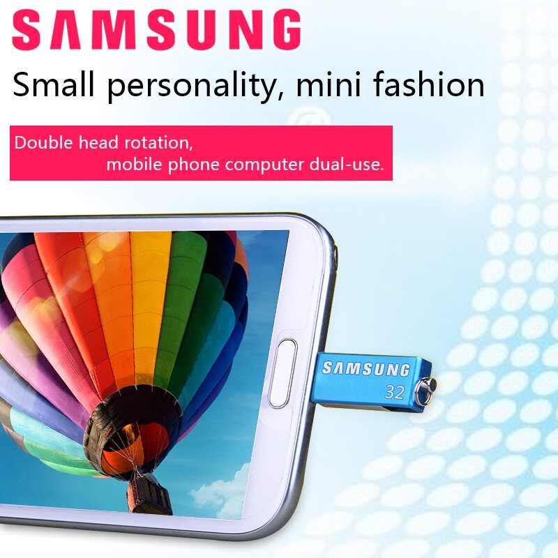 ซื้อ 1 แถม 1 SAMSUNG OTG usb แฟลชไดรฟ์ปากกาไดรฟ์ 32 GB NVAJ | Shopee Thailand