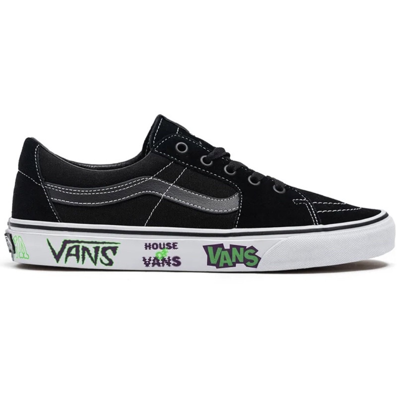 VANS SK8 LOW LIVE AT HOV BLACKOUT SNEAKERS สินค้ามีประกันแท้ | Shopee ...