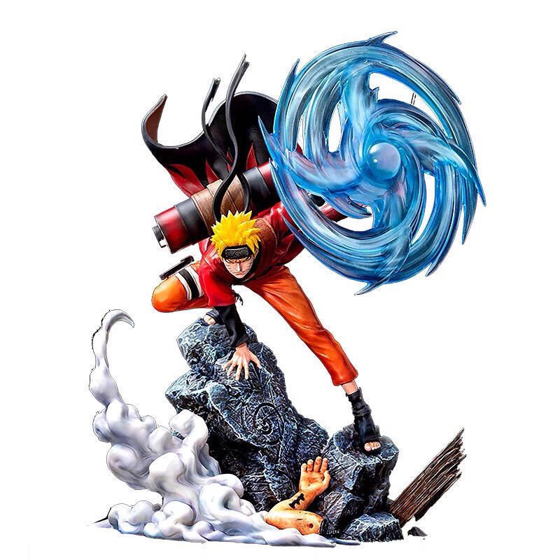 Naruto Shippuden GK Action Anime Figure Uzumaki Naruto Figma 36cm Model ...