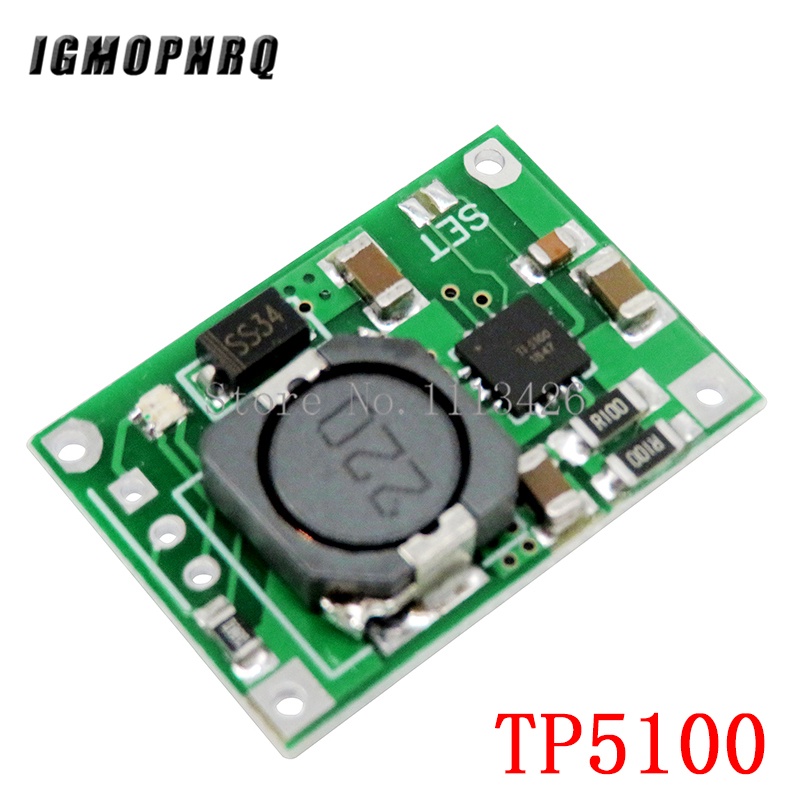 บอร์ดโมดูลพาวเวอร์ซัพพลาย จัดการการชาร์จ TP5100 TP5000 1A 2A เข้ากันได้ ...
