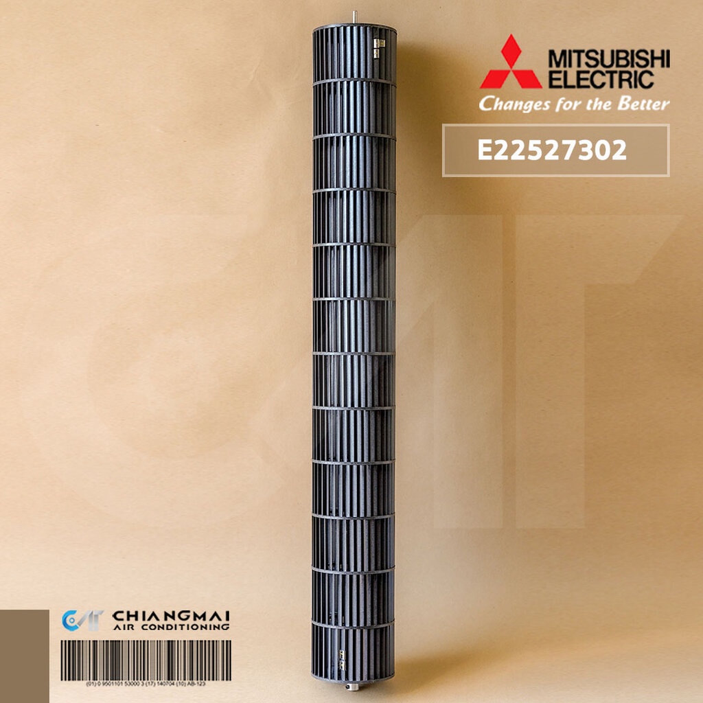 E22527302 ใบพัดลมคอยล์เย็น Mitsubishi Electric ใบพัดลมโพรงกระรอก โบ ...