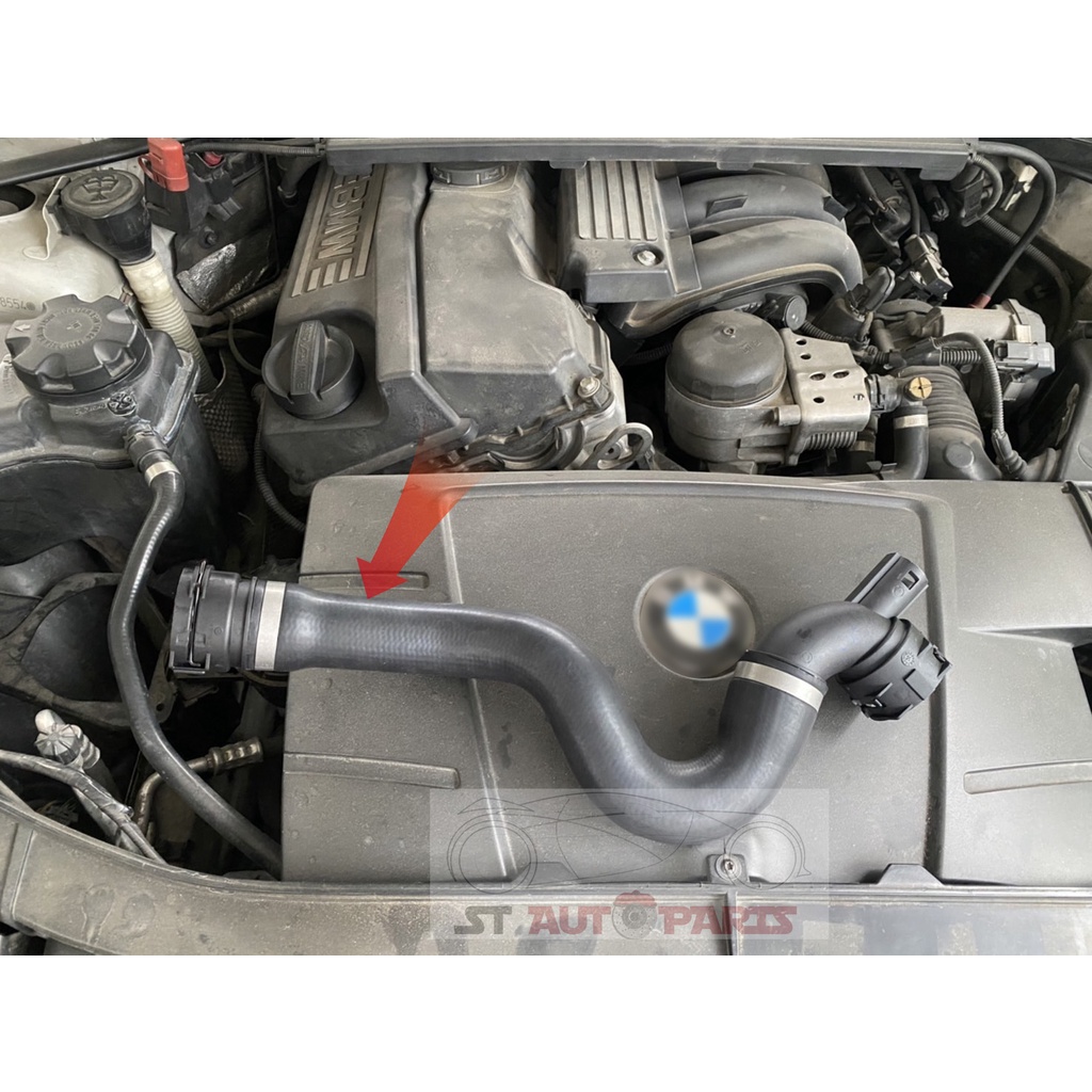 ท่อยางหม้อน้ำล่าง ท่อยางหม้อน้ำด้านล่างขวา สำหรับ BMW X1 E84 N46 N46N ...