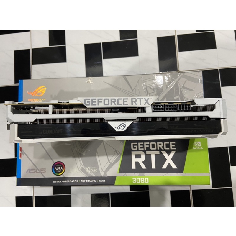 RTX3080 10G Asus ROG Gundam สภาพ 99% ตัวแรร์หายาก | Shopee Thailand
