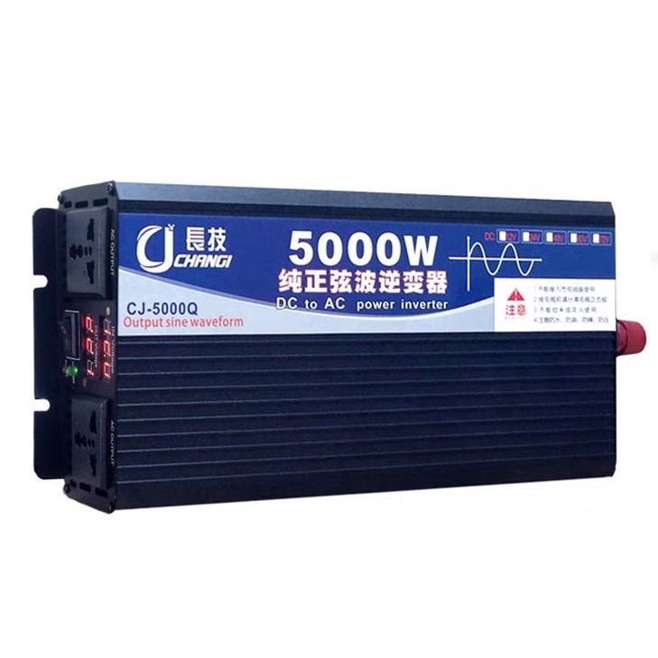 Inverter 5000W pure sine wave 12V/24V อินเวอร์เตอร์เพียวซายเวฟ 5000W CJ ...