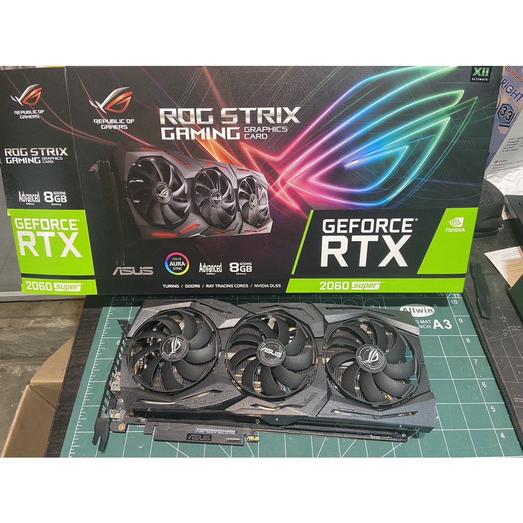 ASUS ROG STRIX RTX2060S A8G GAMING - 8GB GDDR6 | Shopee Thailand