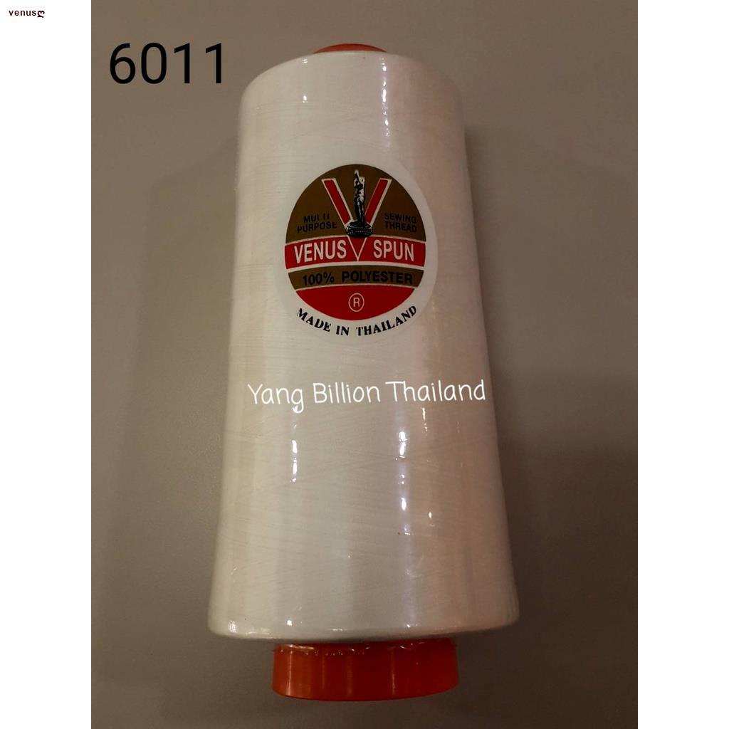 จัดส่งทันที℗ด้ายเย็บผ้าวีนัส ด้ายหลอดใหญ่ ด้ายCMPเบอร์ 60 30/2 แกนส้ม 270g Venus sewing thread ...