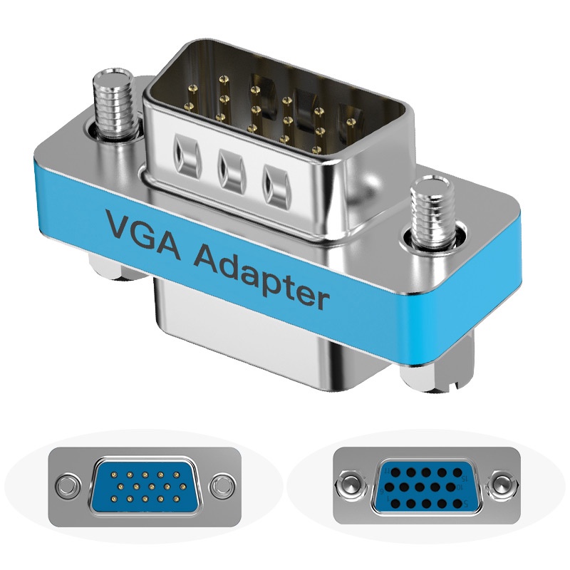 Vention VGA เป็น VGA เชื่อมต่อ SVGA Coupler VGA เพศเปลี่ยน | Shopee ...