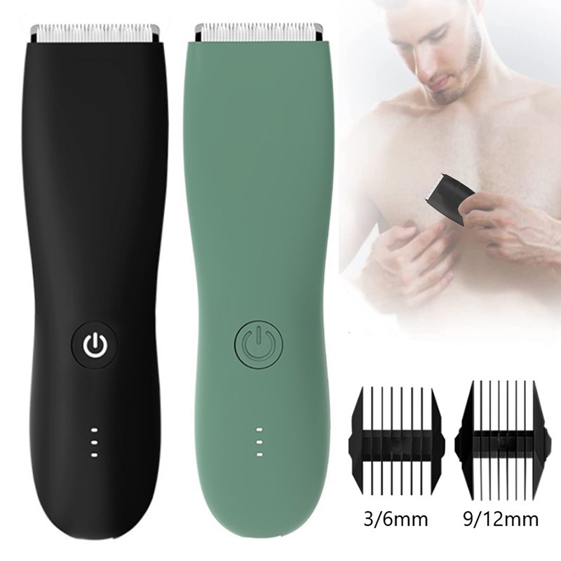 Body Hair Trimmer Shaver for Men Ball Trimmer for Groin Pubic Ceramic ...