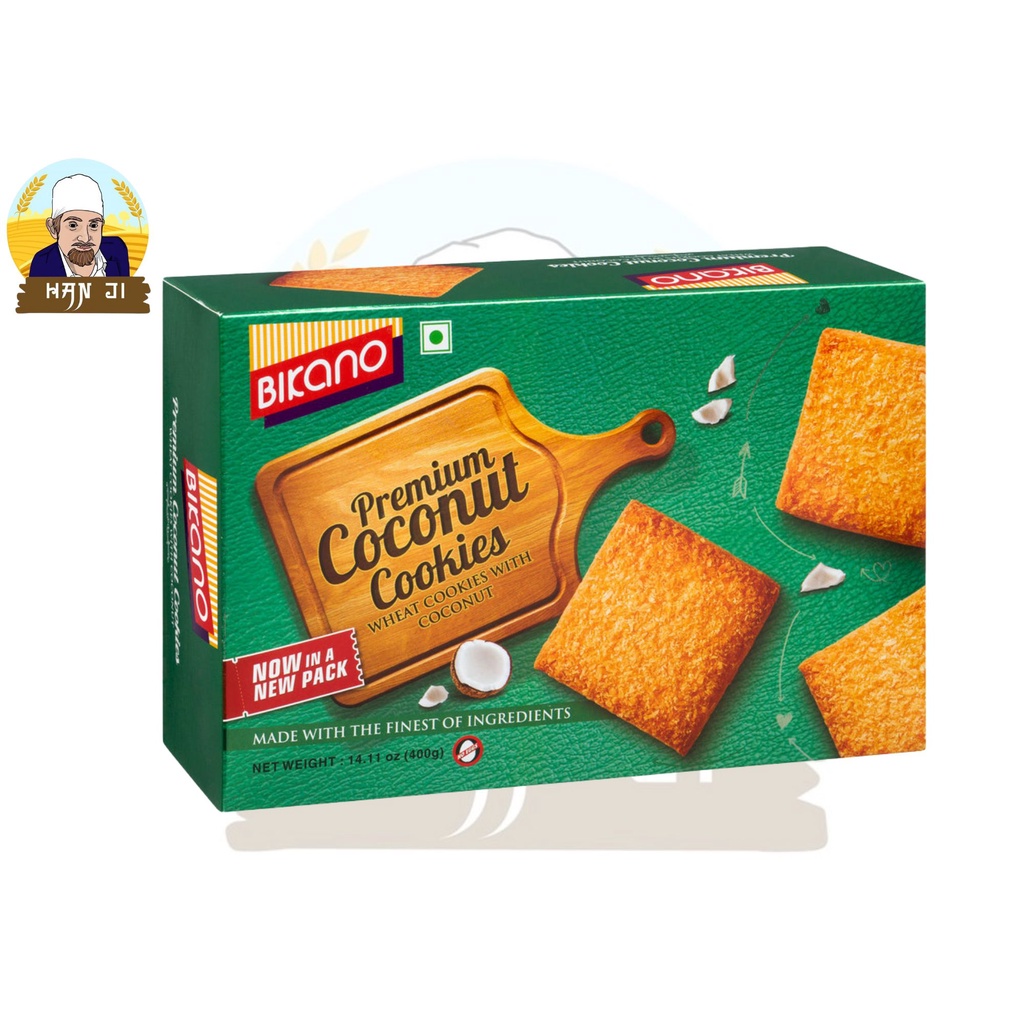 Bikano Cookies คุกกี้ Coconut Almond Jeera Ajwain ยี่หร่า มะพร้าว อัล ...