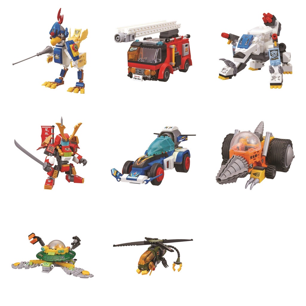 Block BIKKU Series Vehicle World Set Variant ชุดตัวต่อบิคคุ ของเล่นเด็ก ...