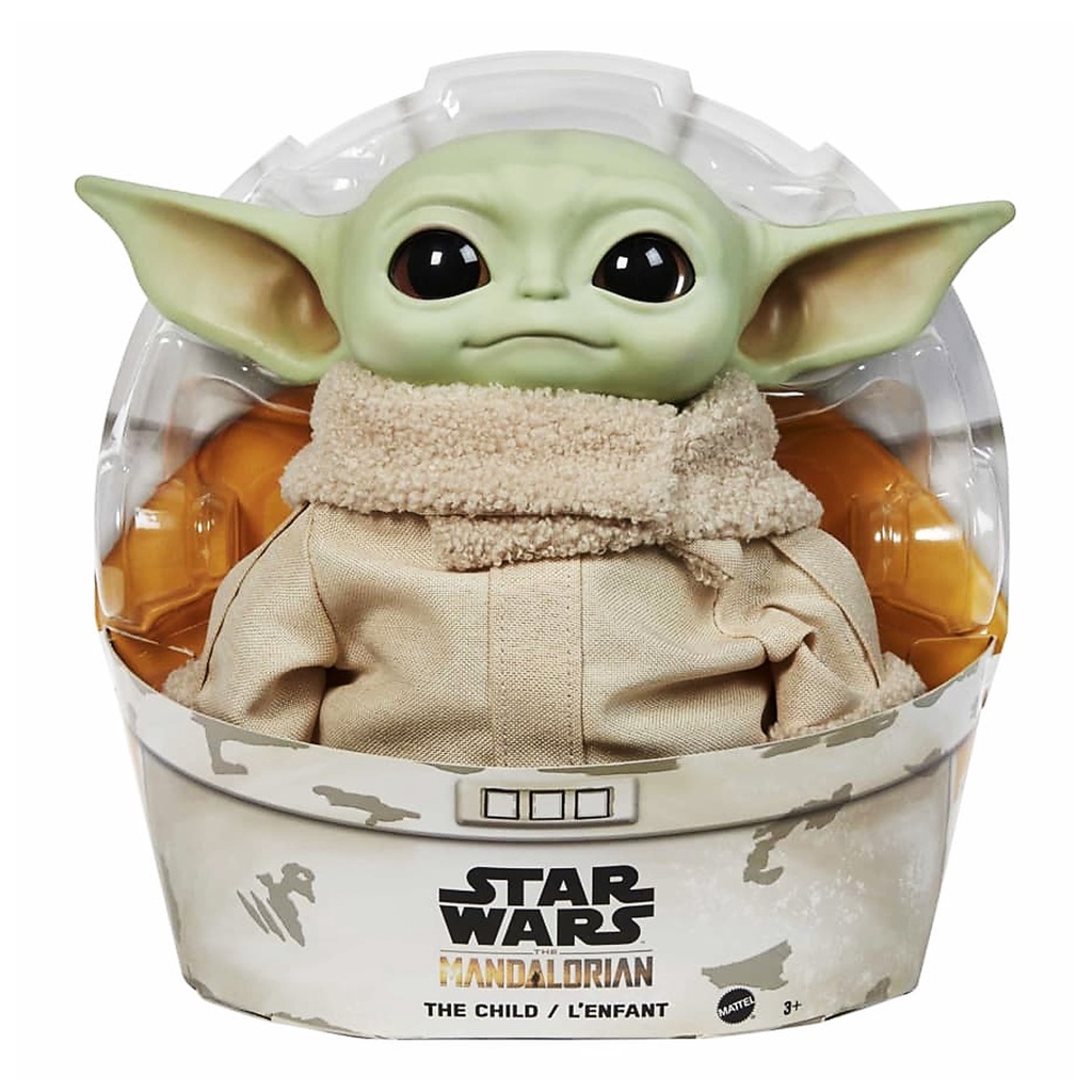 Star Wars The Mandalorian Baby Yoda Grogu The Child Plush Figure Doll ...