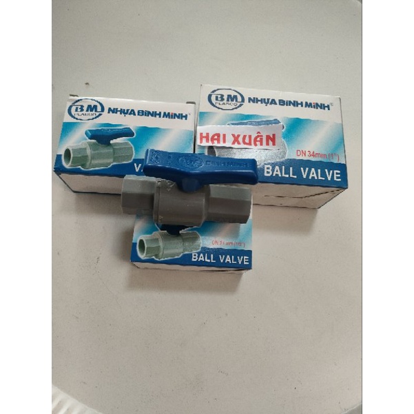 วาล์วพลาสติก - BINH MINH PVC WATER LOCK VALVE PHI 21,27,34,42,49 ...