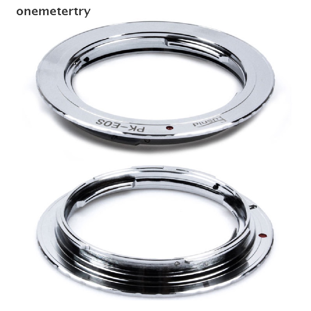 Onem แหวนอะแดปเตอร์เมาท์เลนส์กล้อง โลหะ ทนทาน คุณภาพสูง สําหรับ PK- EOS ...