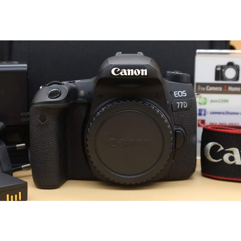 Body Canon EOS 77D อดีตประกันร้าน สภาพสวย เมนูไทย | Shopee Thailand