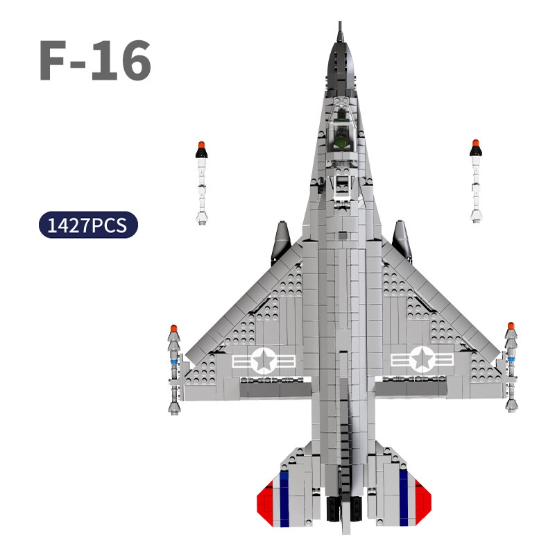 LEGO ทหาร WW2เครื่องบินเยอรมันอาคารบล็อก US P-38 Fighter Jet F22 F2F ...