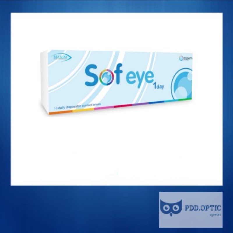 Sof eye สี 1 day รายวัน กล่อง 5 คู่ | Shopee Thailand
