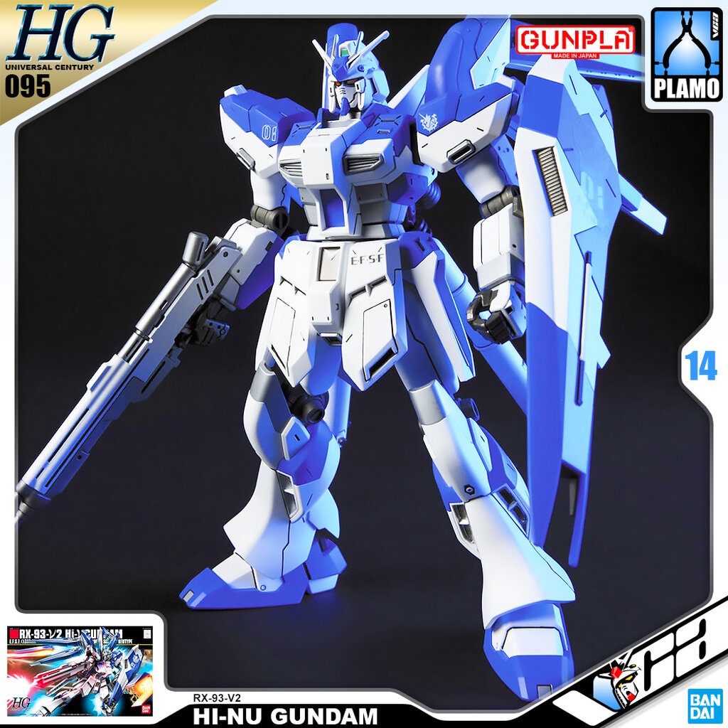 VCA ⭐️ BANDAI GUNPLA HIGH GRADE UNIVERSAL CENTURY HGUC HG HI-V HI NU V HI-NU GUNDAM ประกอบ หุ่น ...