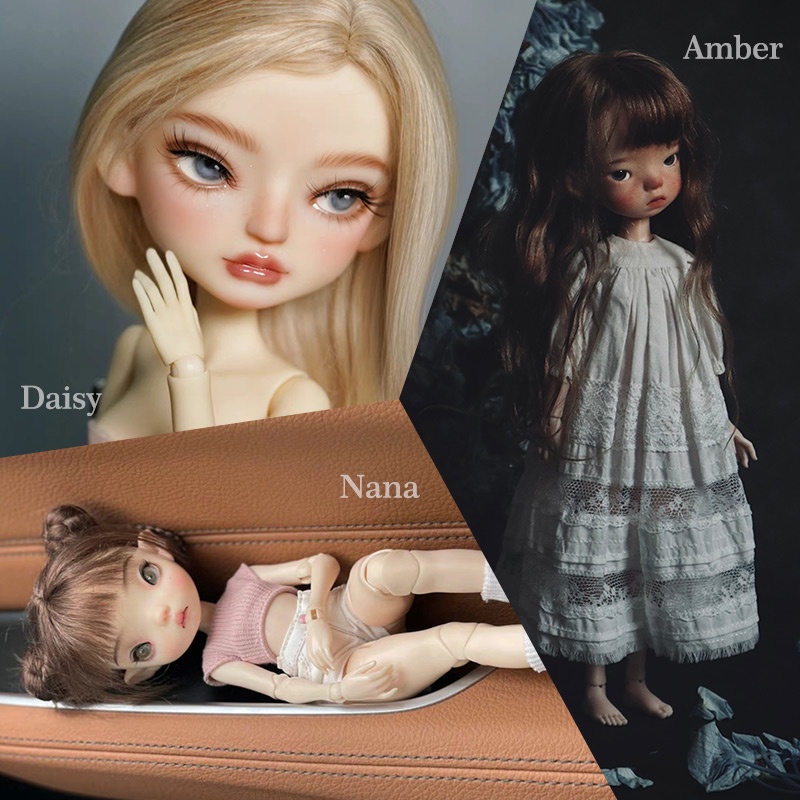 ตุ๊กตาอนิเมะเซอร์ไพรส์ BJD Daisy Nana Amber Bratz Azone ขนาด 1:6 ของ ...