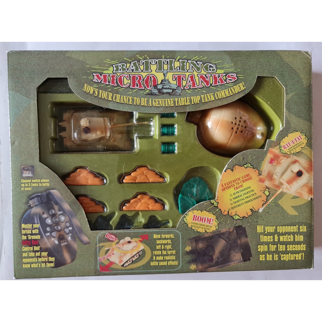 รถถังบังคับ Battaling Micro Tank Combat Force Armor World Tank RC JAPAN ...