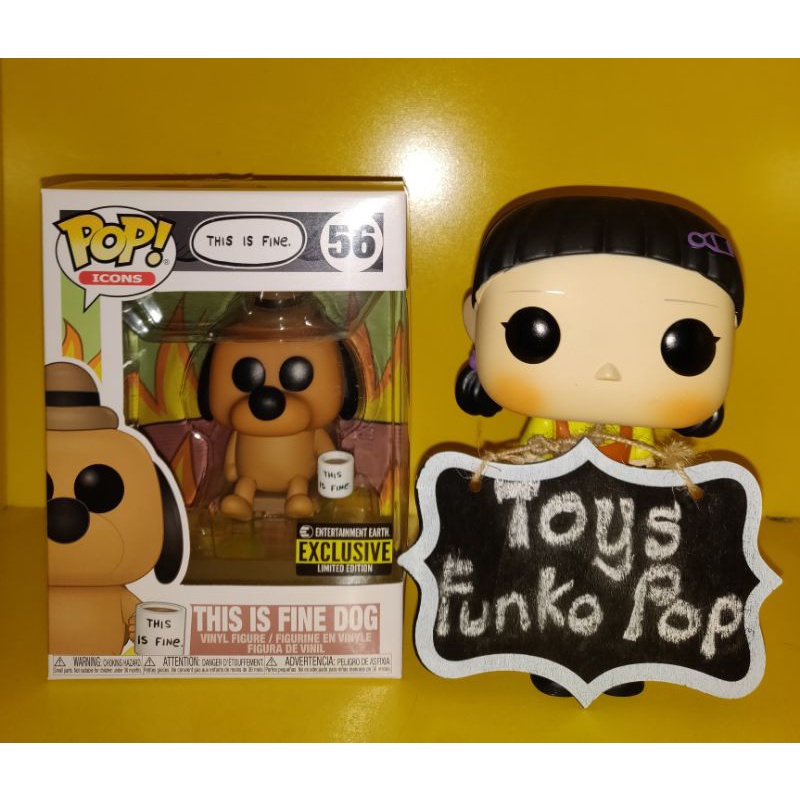 Funko Pop Icons : This is Fine Dog 56 | Shopee Thailand