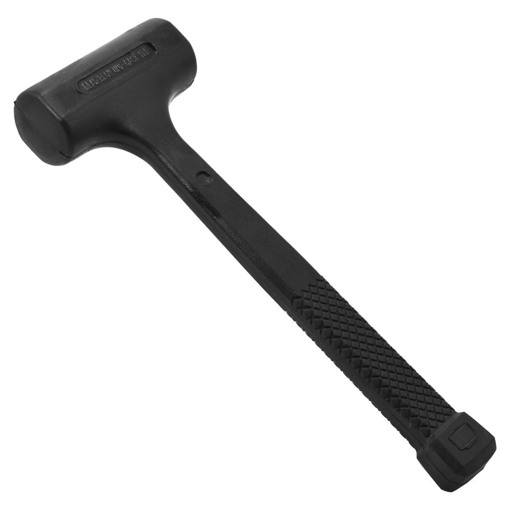 ค้อนดำ ค้อนไร้แรงสะท้อน 450 กรัม ( Shockless Hammer Mallet 450G Black ...