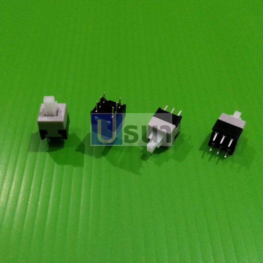 สวิทช์ กด ปุ่มกด Push button TACT Switch 6 ขา ขนาด 8.5x8.5x14mm #TD6P-A ...