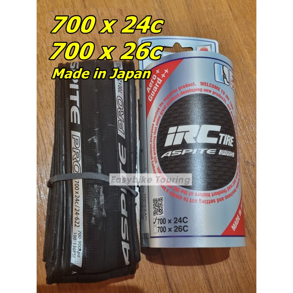 ยางเสือหมอบ IRC Made in Japan / Aspite PRO | Shopee Thailand