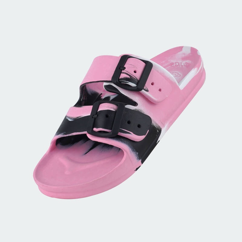 MONOBO Moniga 9 SP รองเท้าแตะแบบสวม 2 สาย สีดำ/ชมพู | Shopee Thailand