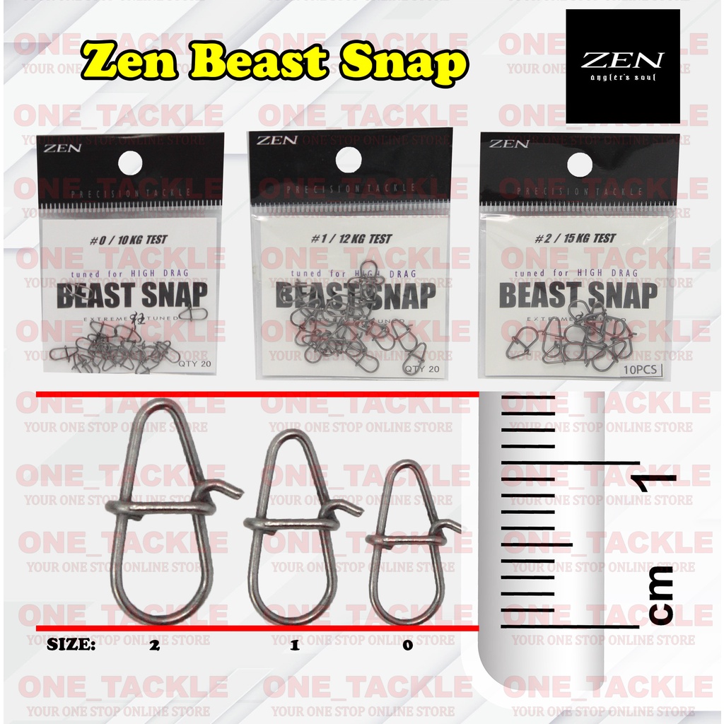 Zen Beast snap [ZTBS-0] สแน็ปตกปลา | Shopee Thailand
