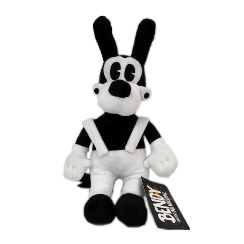Bendy and the Ink Machine Plush Doll Figure Toy Black Whit Boris Alice ...