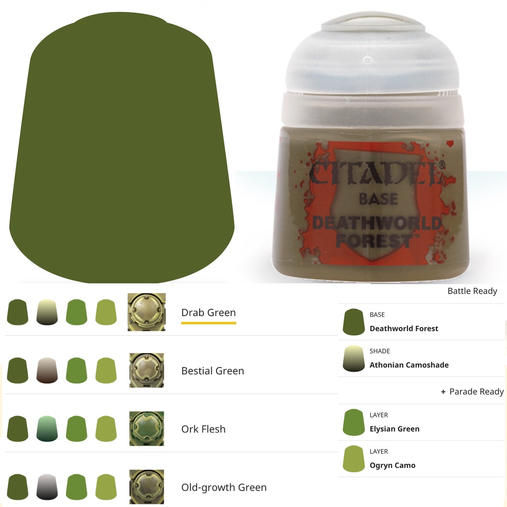 CITADEL COLOUR: BASE SET1 สีอะคริลิคสูตรน้ำ กลุ่มสี เบส | Shopee Thailand