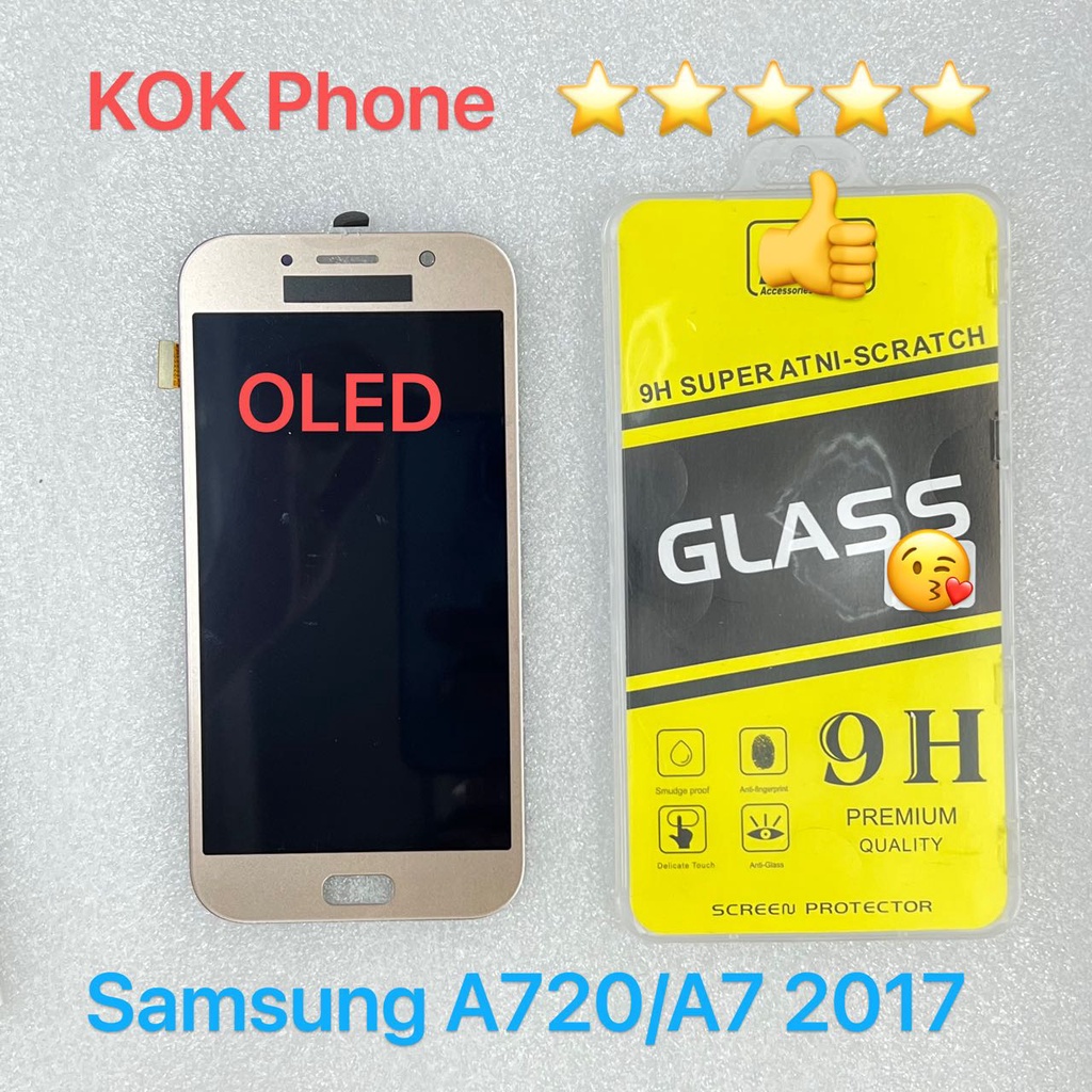 ชุดหน้าจอ Samsung A720/A7 2017 OLED แถมฟิล์ม | Shopee Thailand