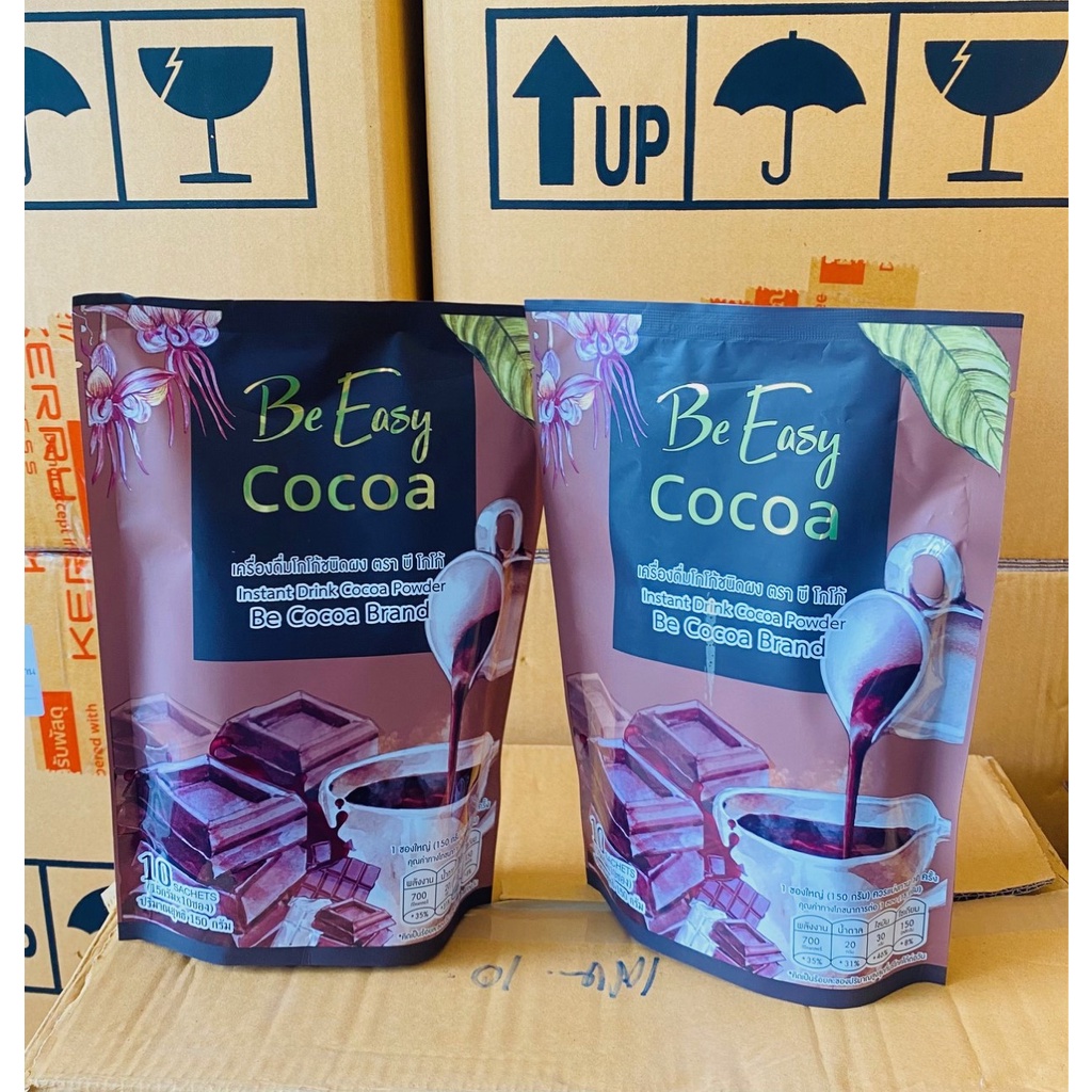 โกโก้นางบี Be easy cocoa(2ห่อมี10ซอง) | Shopee Thailand