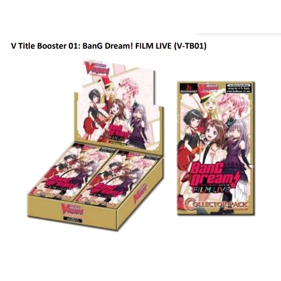 V Title Booster 01 (V-TB01) : BanG Dream! เป็นสินค้าซองสุ่ม 20 ซอง/กล่อง | Shopee Thailand