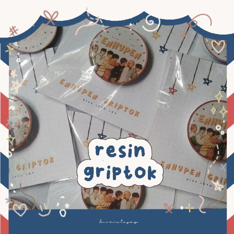 Enhypen RESIN GRIPTOK | Shopee Thailand