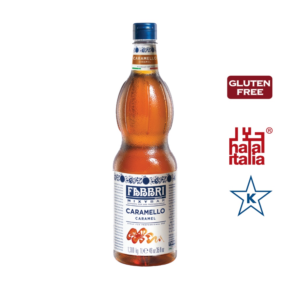 น้ำเชื่อม Fabbri Mixybar Caramel Syrup 1000ml รสคาราเมล | Shopee Thailand