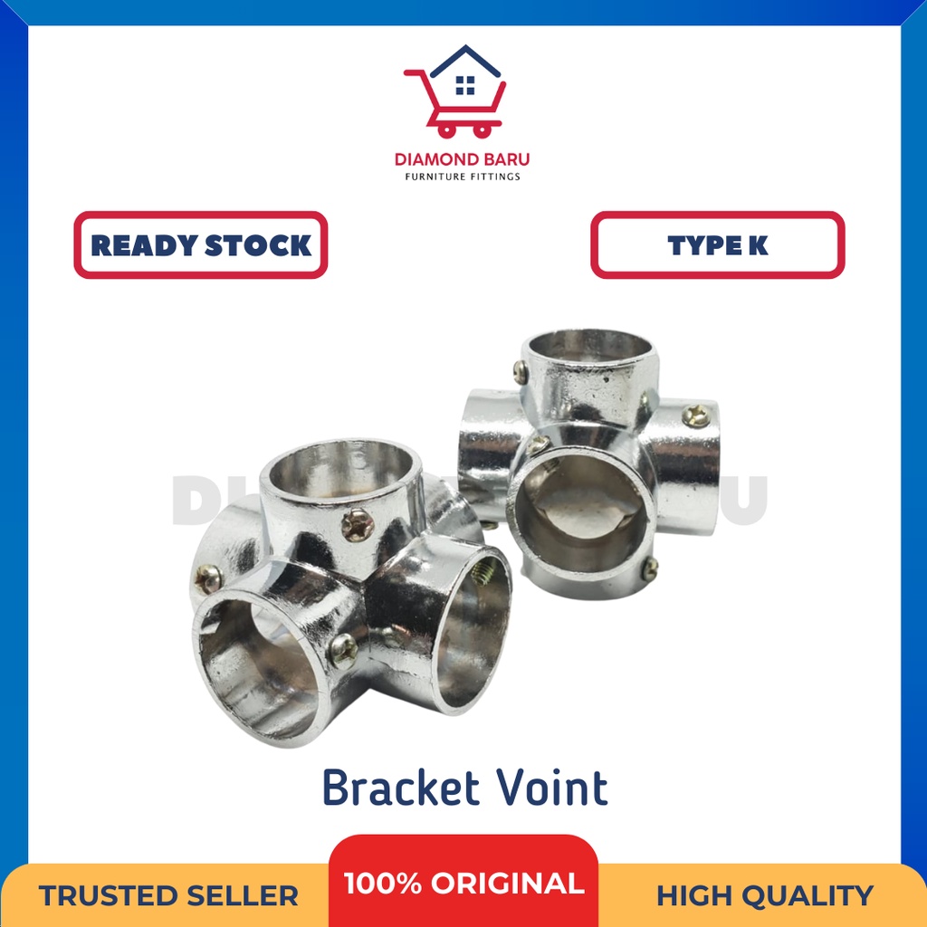 Voint type K / 1 นิ้ว ขั้วต่อท่อเส้นผ่านศูนย์กลาง 5 กิ่ง | Shopee Thailand