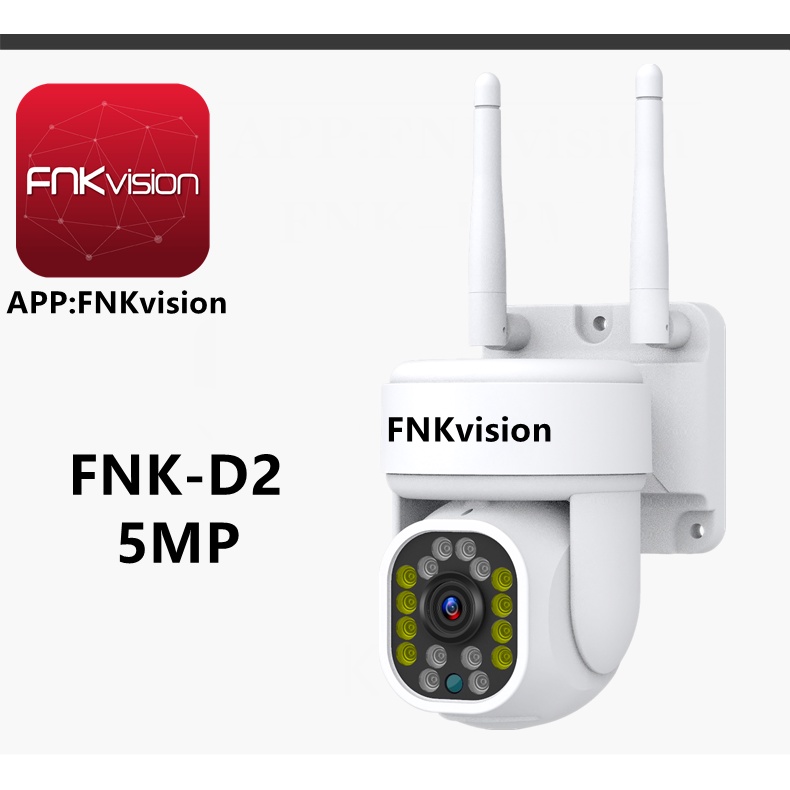 FNKvision กล้องวงจรปิด คืนวิสัยทัศน์ WiFi IP Camera 3ล้านพิกเซล ...
