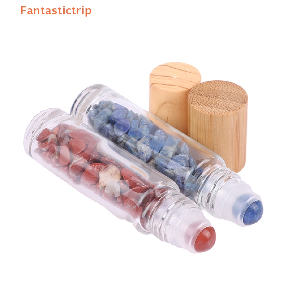Fantastictrip 10 มล. ม้วนบนขวด พร้อมพลอย ลูกกลิ้งคริสตัล ชิป ขวดแก้ว แฟชั่น | Shopee Thailand